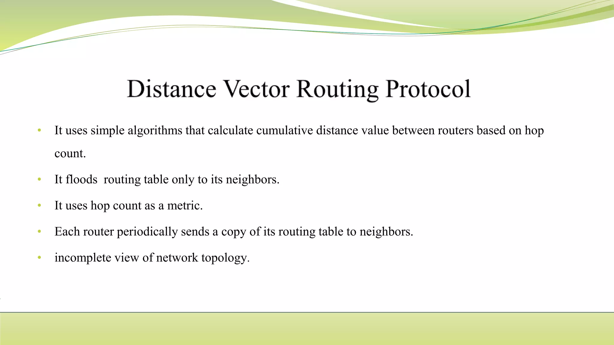 ROUTING PROTOCOLS new.pptx | Computer Networking | Computing