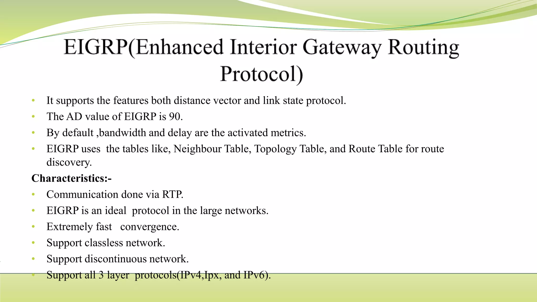 ROUTING PROTOCOLS new.pptx | Computer Networking | Computing