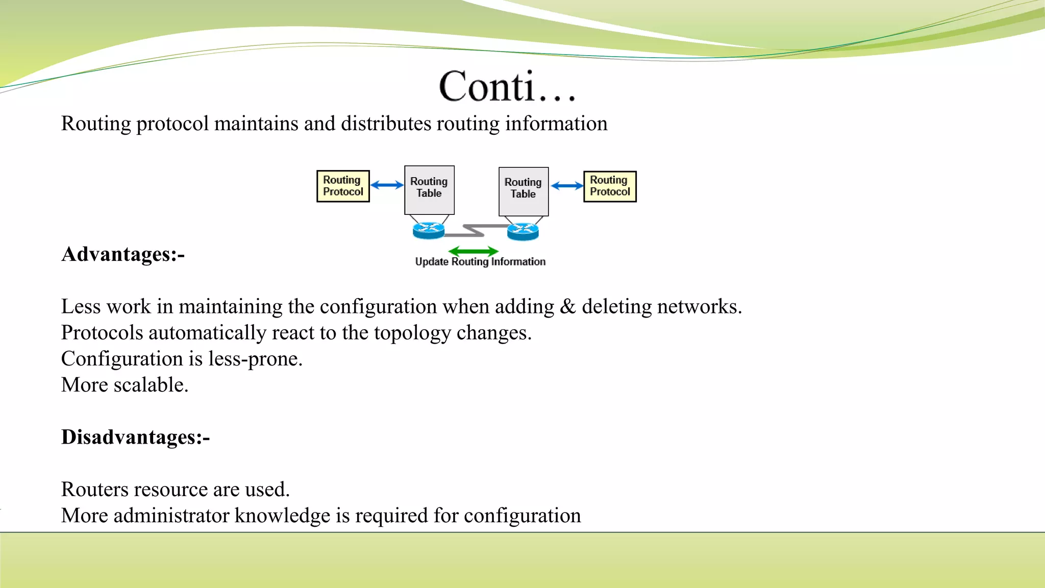ROUTING PROTOCOLS new.pptx | Computer Networking | Computing