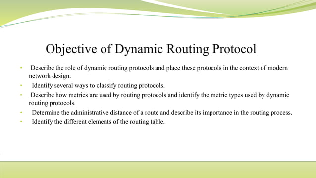 ROUTING PROTOCOLS new.pptx | Computer Networking | Computing
