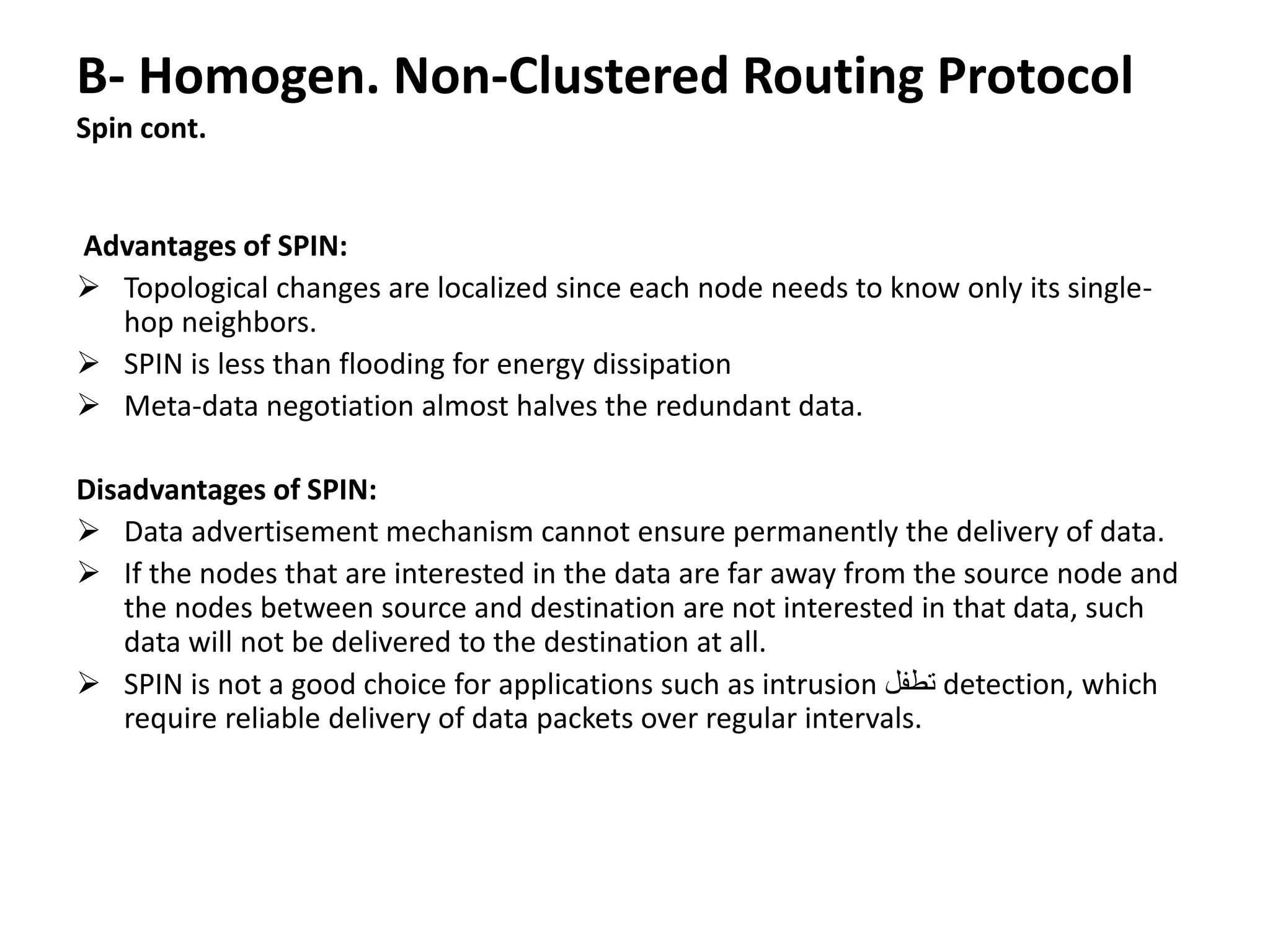 Routing protocols of wsn | PPT