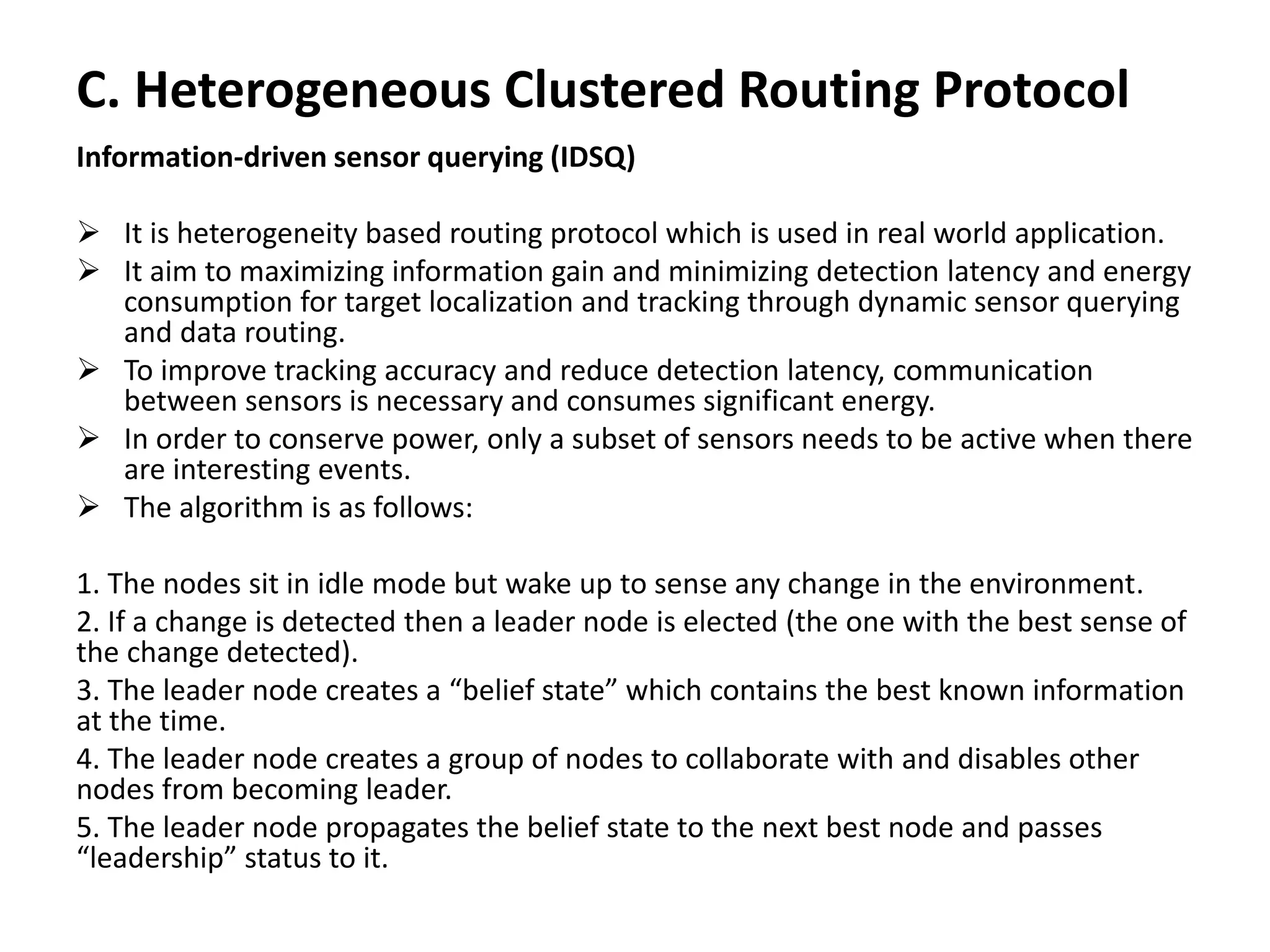Routing protocols of wsn | PPT