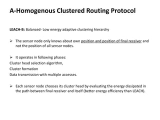 Routing protocols of wsn | PPT