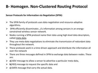 Routing protocols of wsn | PPT