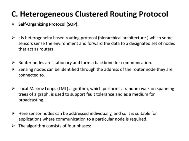 Routing protocols of wsn | PPT