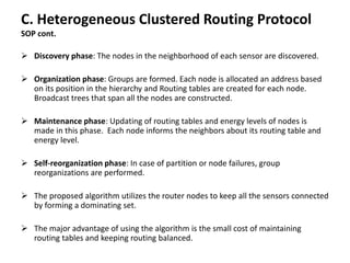 Routing protocols of wsn | PPT