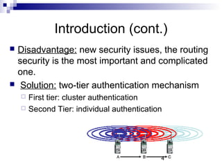 Routing Security and Authentication Mechanism for Mobile Ad Hoc Networks | PPT | Operating ...