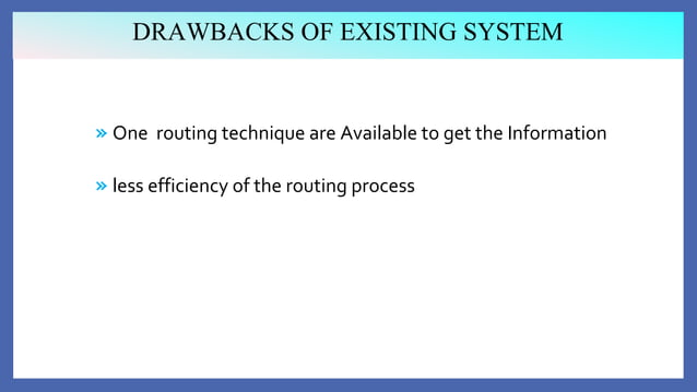 Routing simulator ppt | PPT