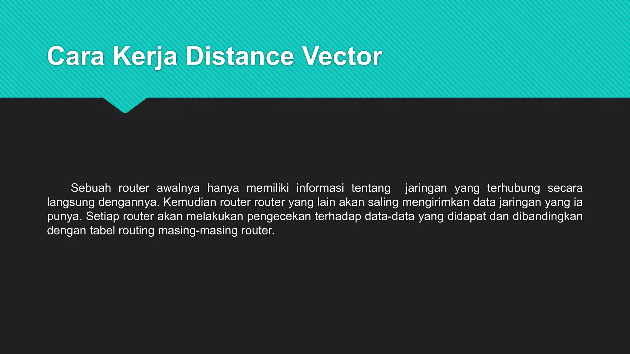 Routing statis & routing dinamis | PPTX