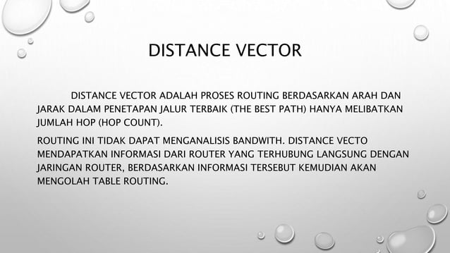 Routing statis & Routing dinamis | PPTX