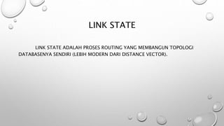 Routing statis & Routing dinamis | PPTX