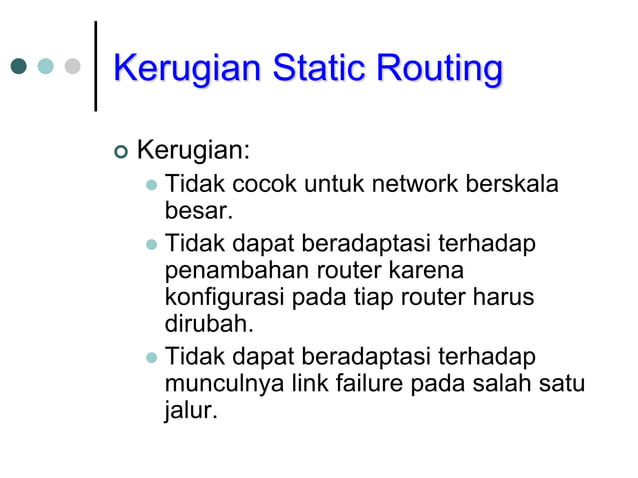 Routing xi tkj | PPT