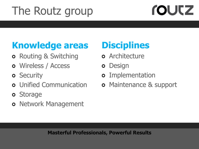 Routz Group Company presentation | PPSX