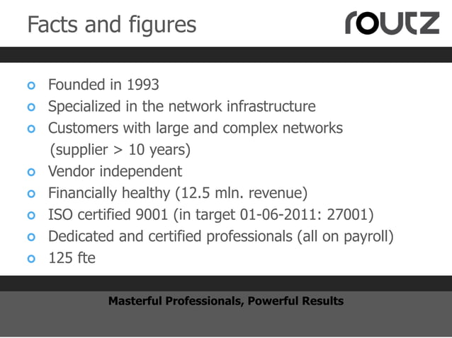 Routz Group Company presentation | PPSX