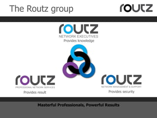 Routz Group Company presentation | PPSX