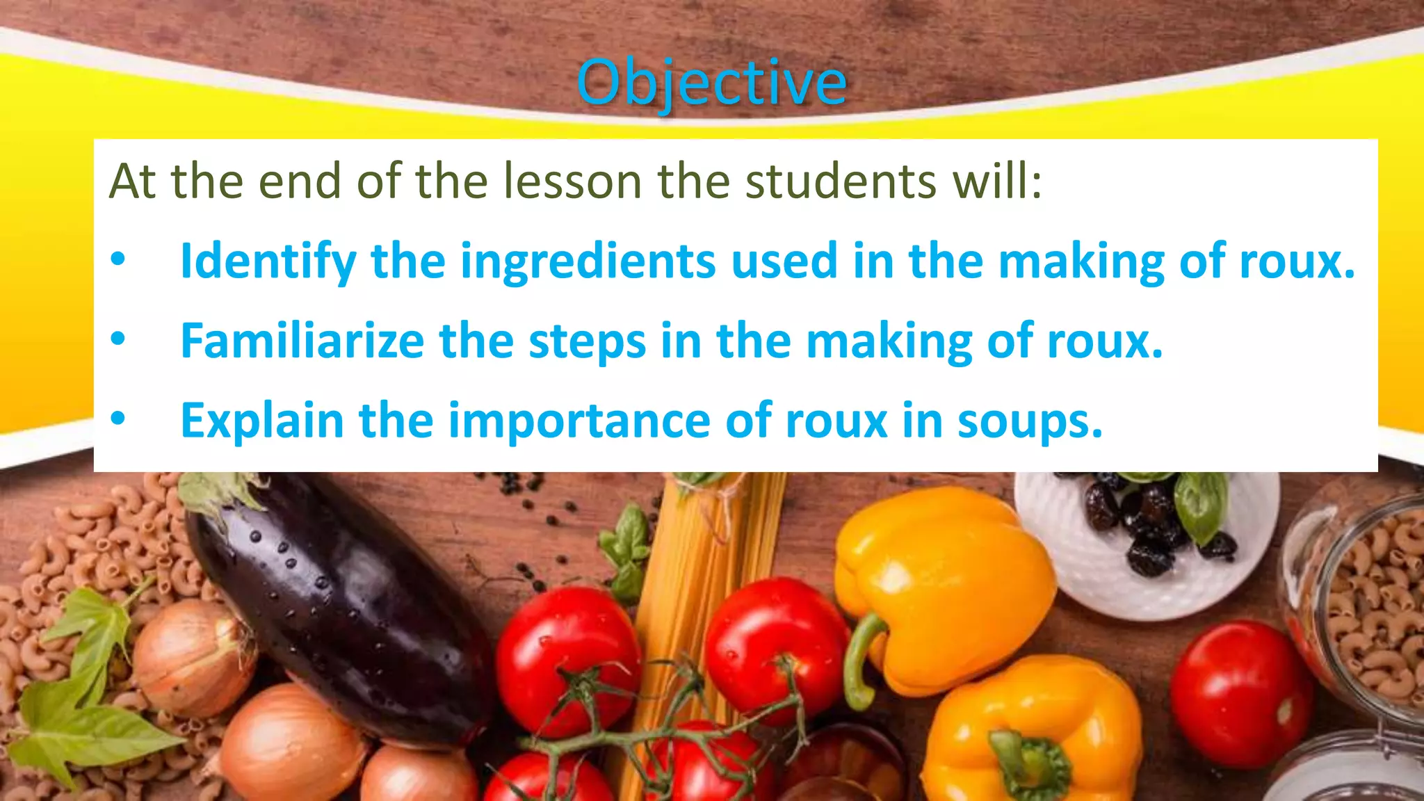 Roux PPT | PPTX