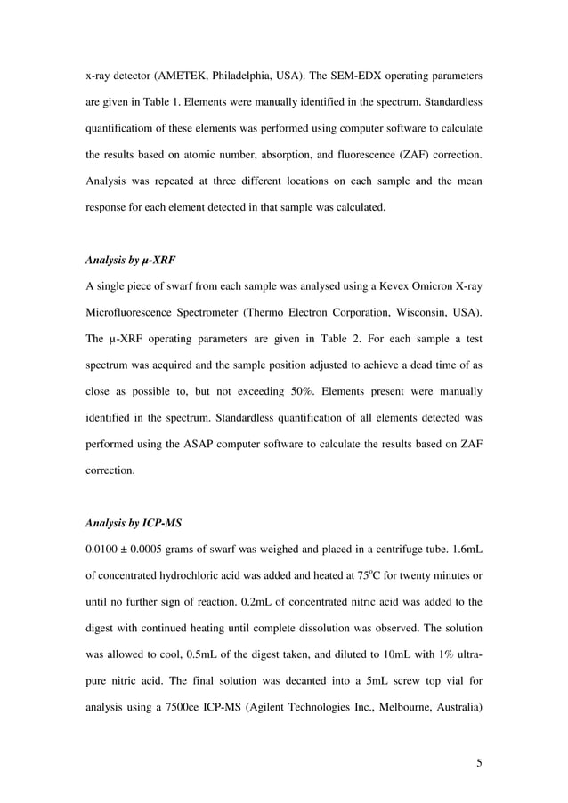 Roux metal distinction | PDF