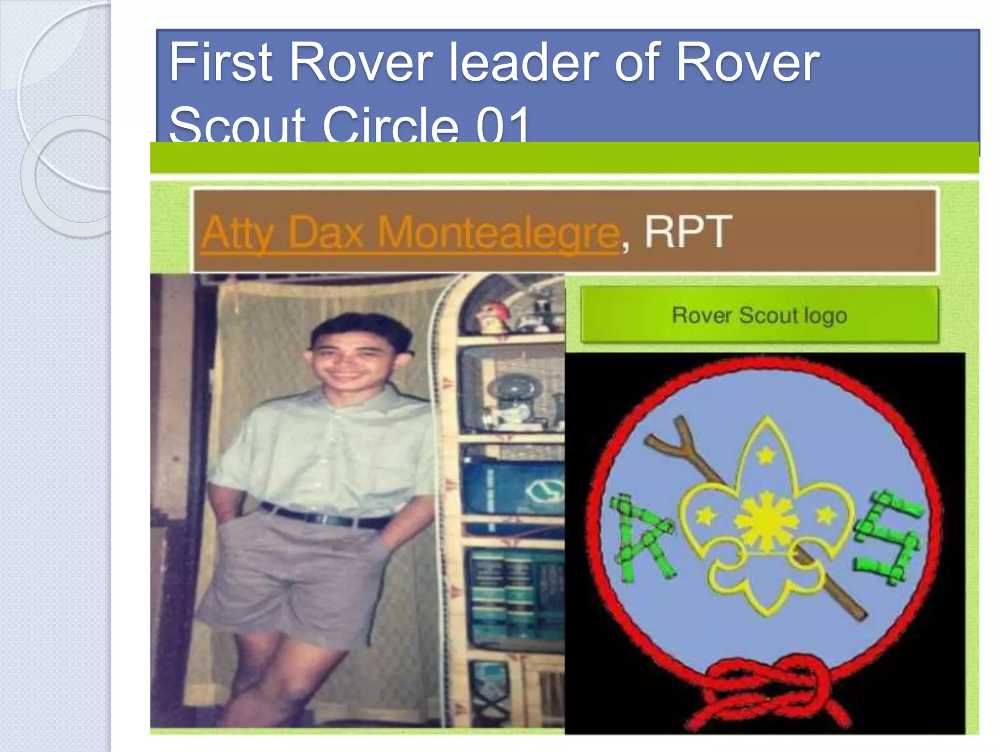 Rover Scout History in the Philippines | PPTX