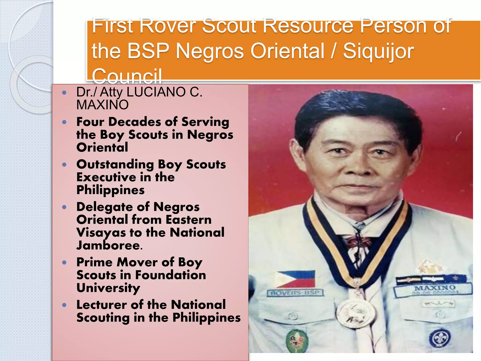 Rover Scout History in the Philippines | PPTX