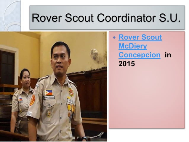 Rover Scout History in the Philippines | PPTX