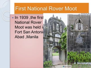 Rover Scout History in the Philippines | PPTX