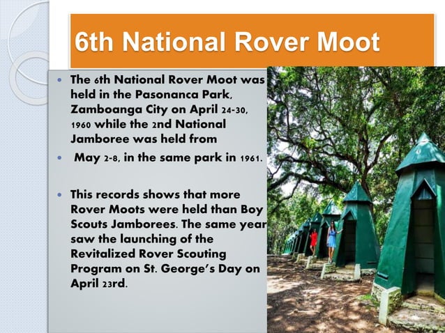 Rover Scout History in the Philippines | PPTX