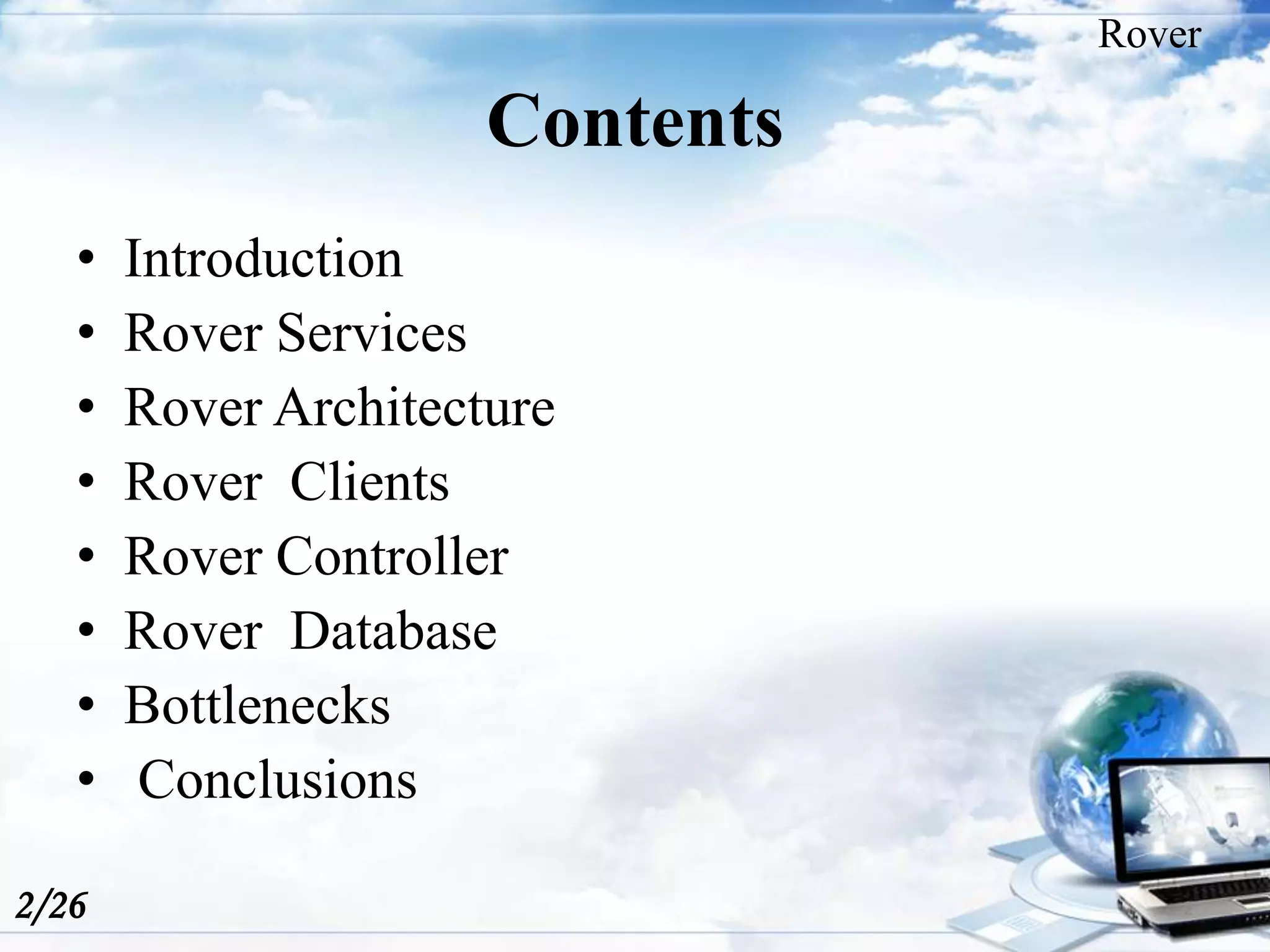 Rover Technology | POTX