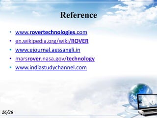 Rover Technology | POTX