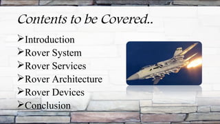 Rover technology | PPT