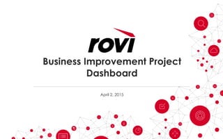 Rovi bit dashboard | PDF