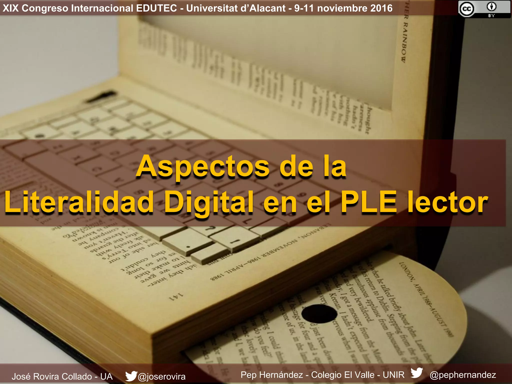 Aspectos de la Literacidad Digital en el PLE lector | PDF