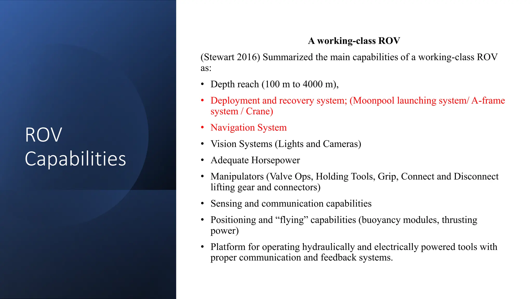 Remotely Operated Vehicles (ROVs), A Subsea Enabler | PPTX | Scuba ...