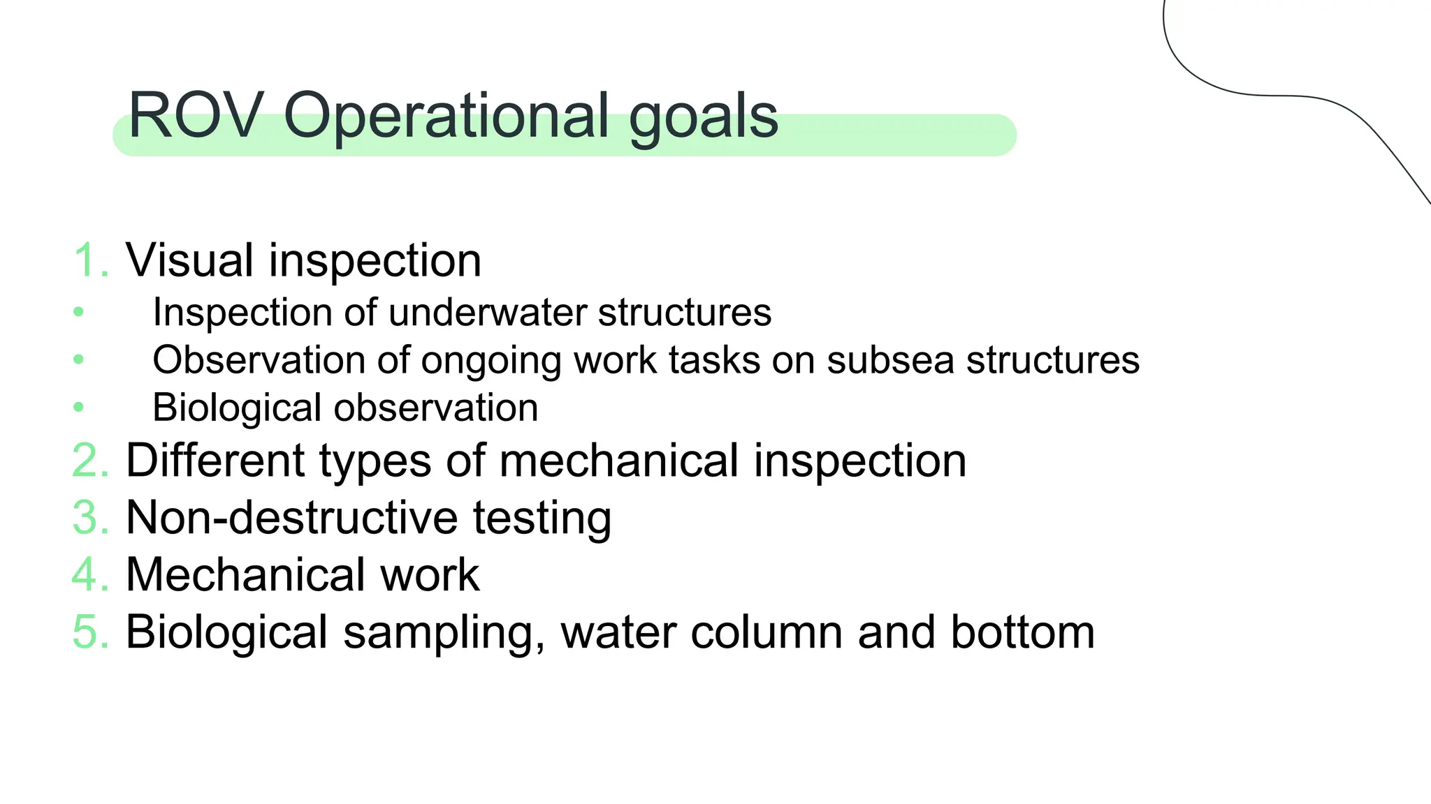 Remotely Operating Vehicle (ROV) | PPTX