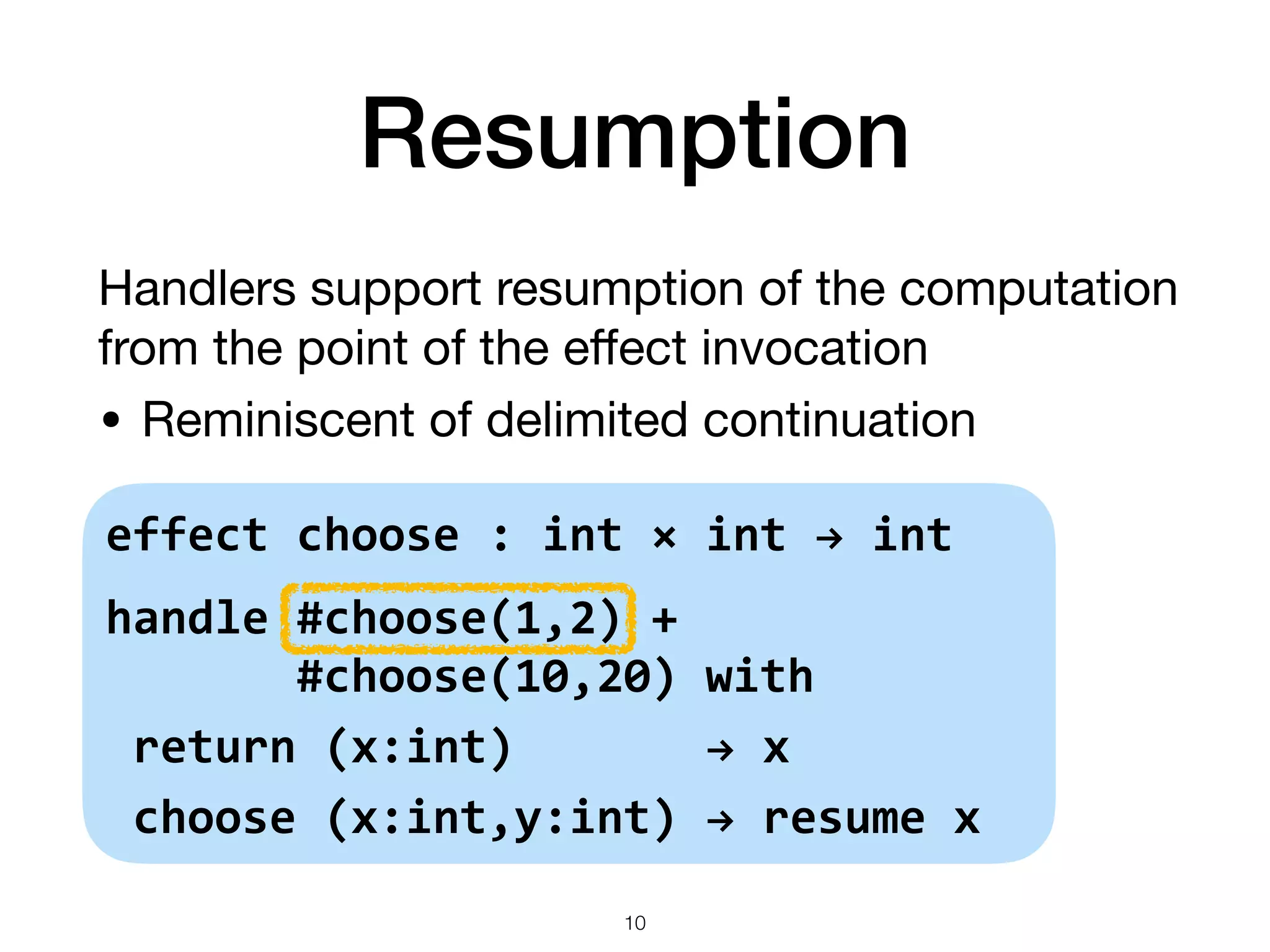 Row-based Effect Systems for Algebraic Effect Handlers | PPT