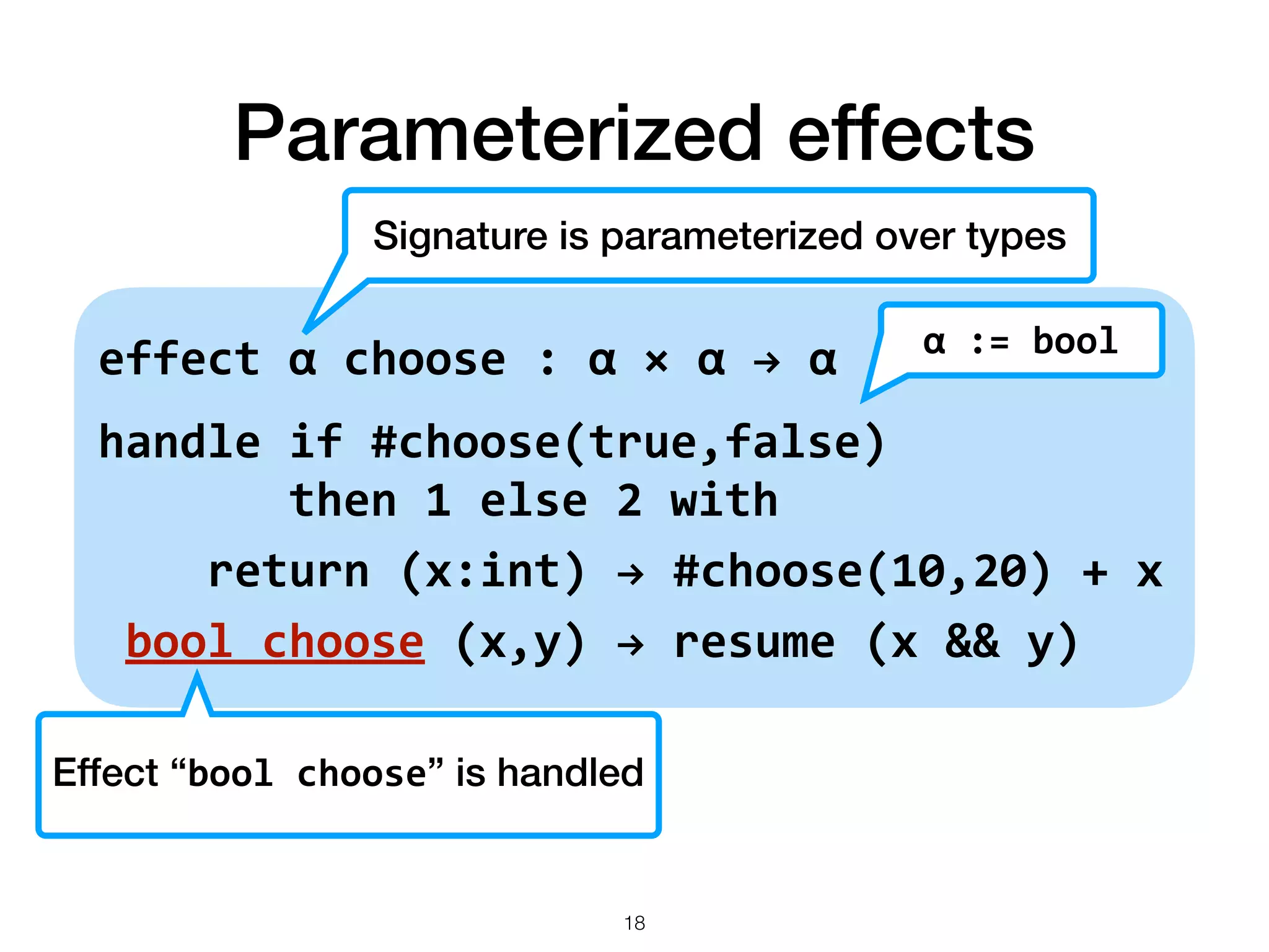 Row-based Effect Systems for Algebraic Effect Handlers | PPT