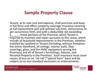 Insurance for Real Estate Lawyers OSB RELU June 10 2019 - Seth Row | PDF