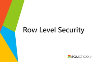 Row level security | PDF