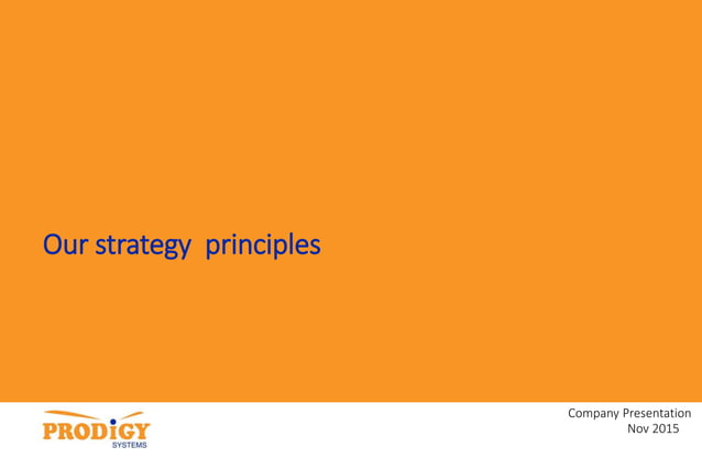 Prodigy Systems Presentation | PPT