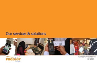 Prodigy Systems Presentation | PPTX