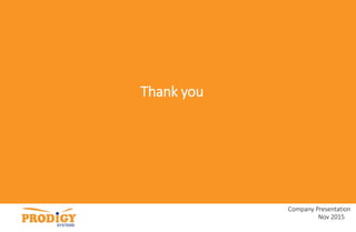 Prodigy Systems Presentation | PPTX