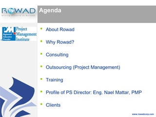 Rowad Profile | PPTX