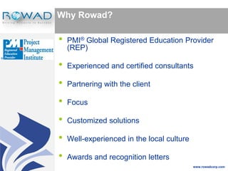 Rowad Profile | PPTX