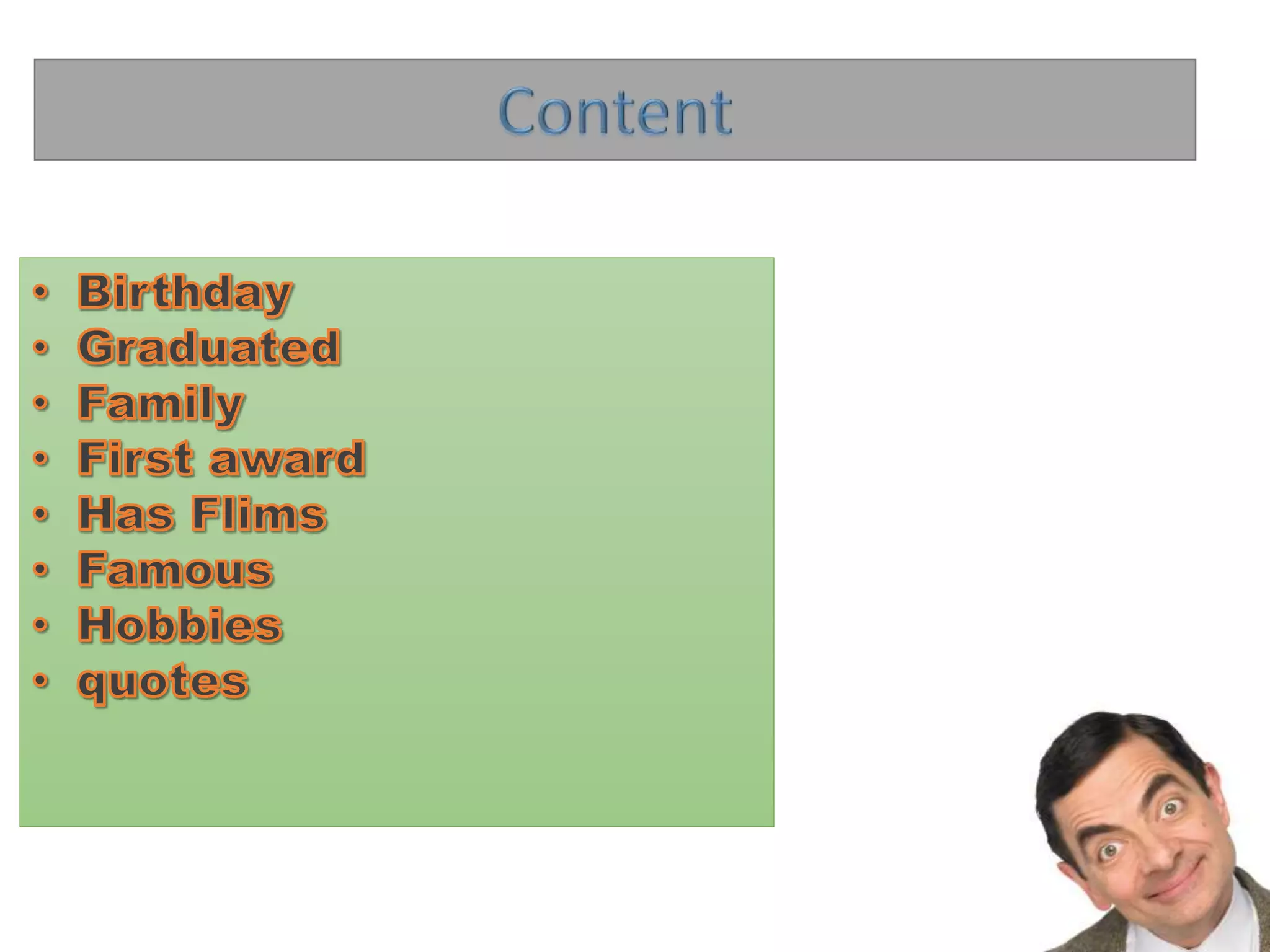 Rowan atkinson | PPTX