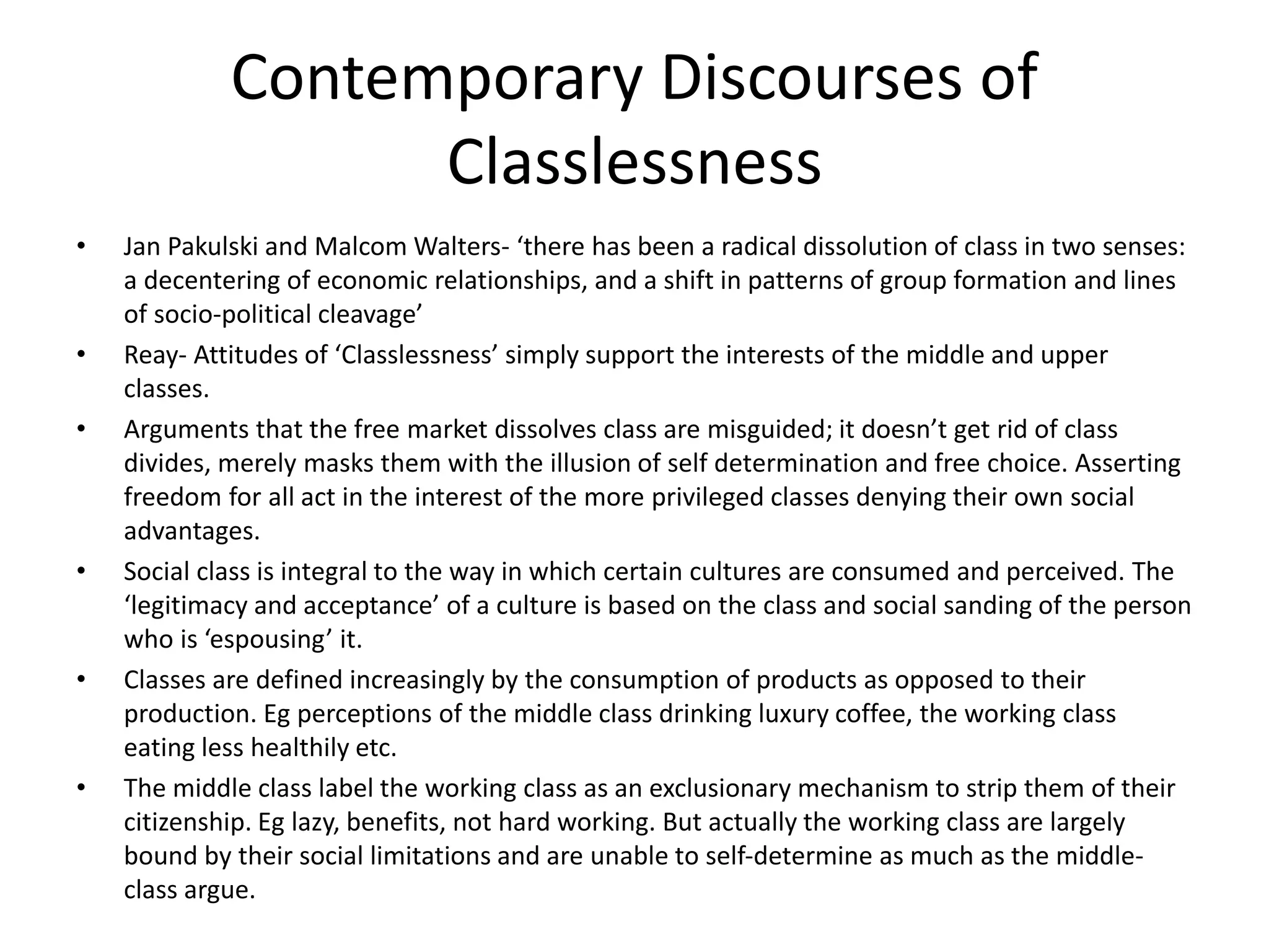 Rowan presentation class and social inequality | PPTX