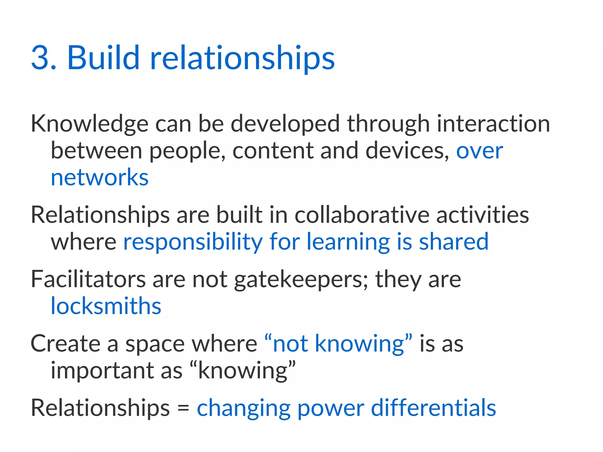 Design principles for developing blended learning environments | PPT