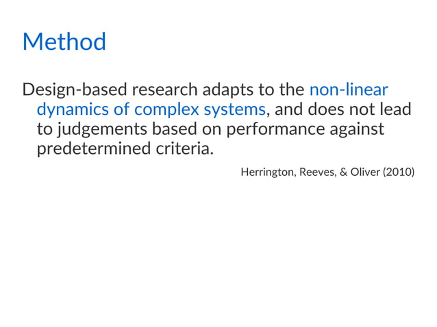 Design principles for developing blended learning environments | PPT ...
