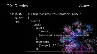 Lucene/Solr 8: The next major release | PPT
