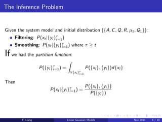A Unifying Review of Gaussian Linear Models (Roweis 1999) | PDF