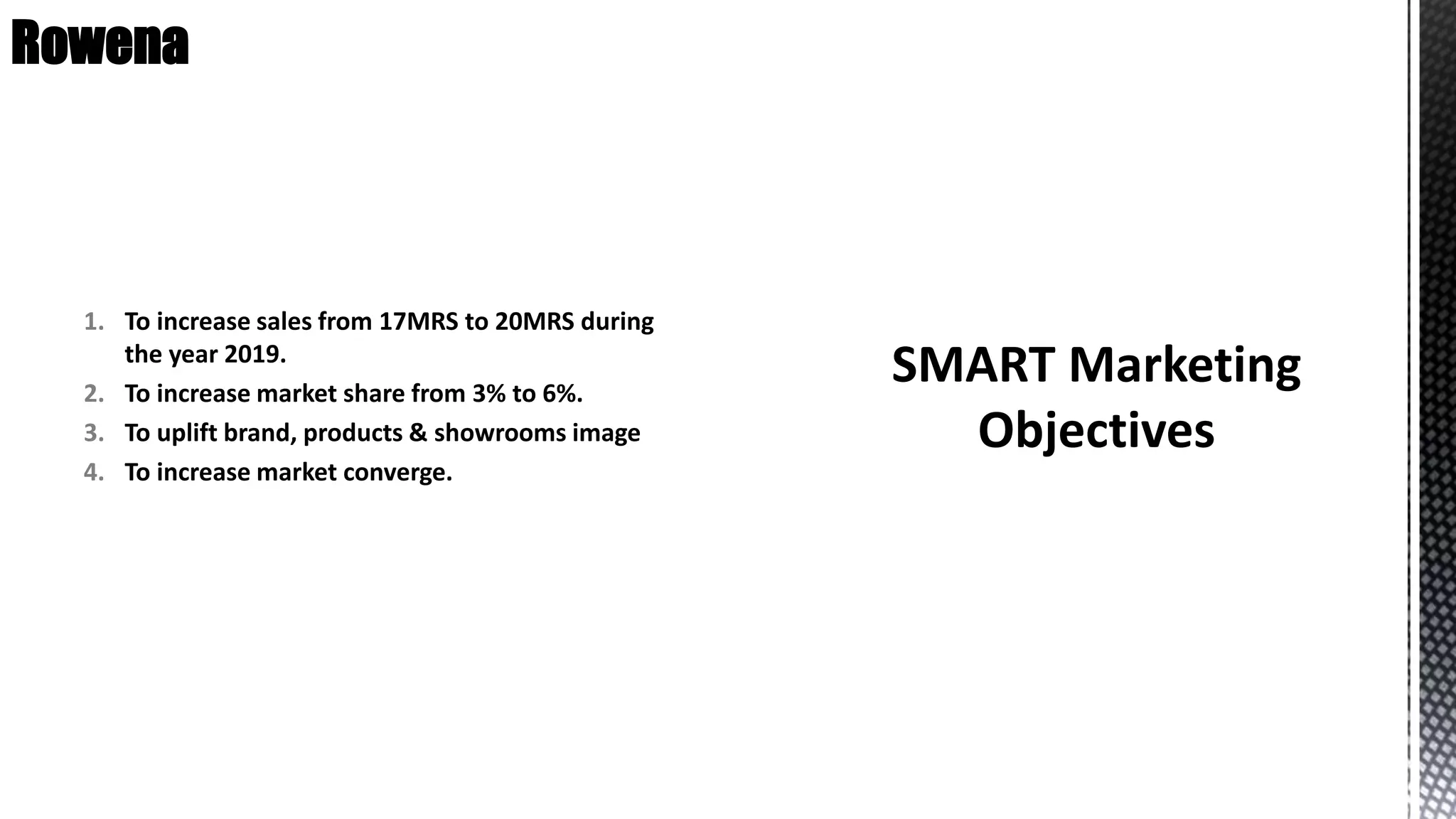 Sweets Factory Marketing plan | PPTX