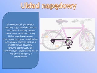 Budowa roweru | PPT